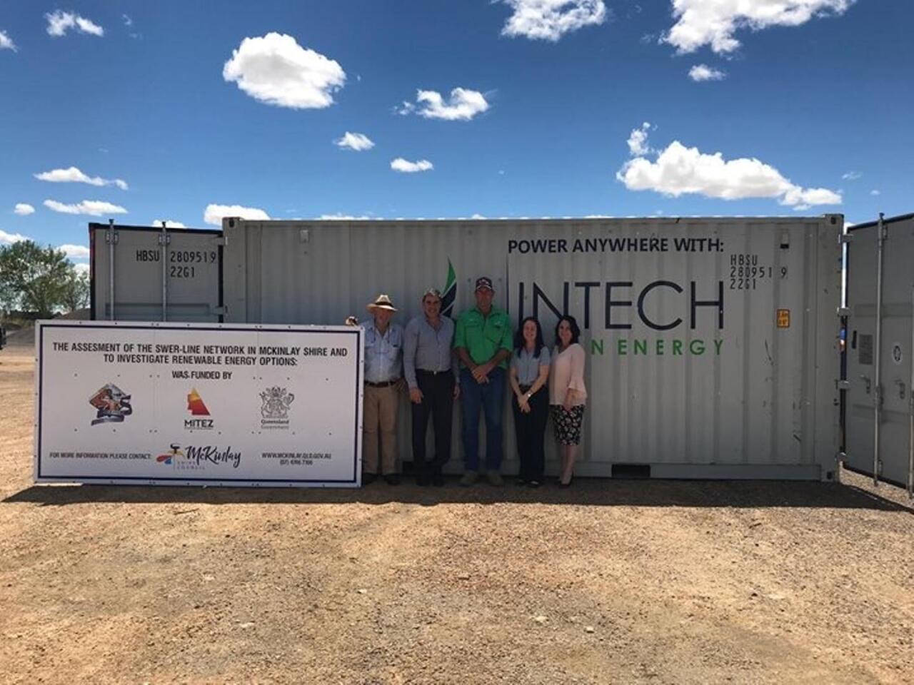 Energy Container for remote farm - Intech | Clean Energy