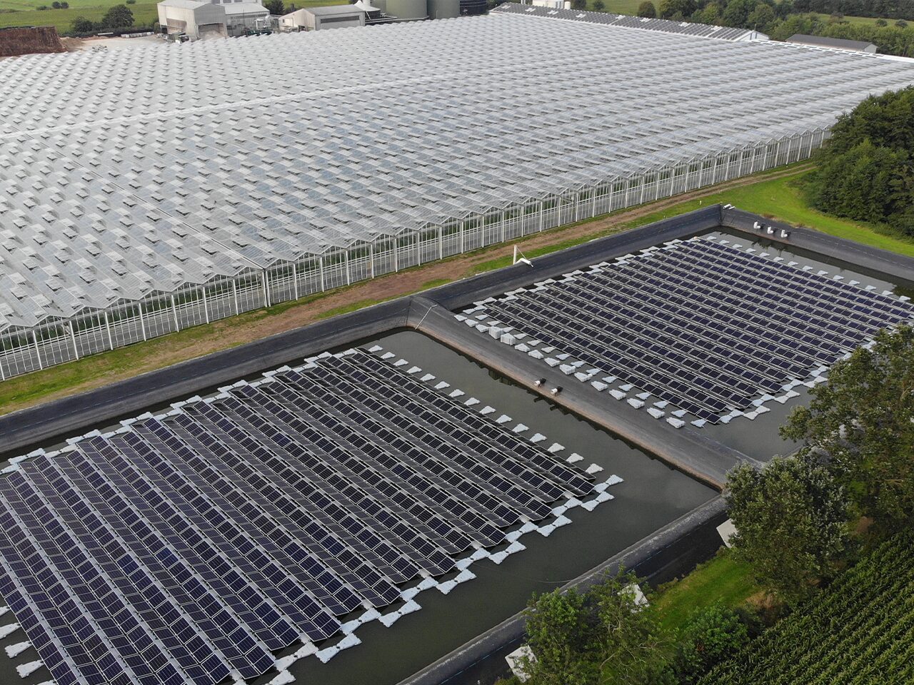 Floating PV system for organic vegetable cultivation - Intech | Clean ...